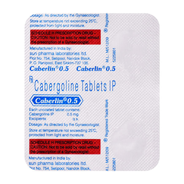 Buy Caberlin for Hyperprolactinemia Treatment | MedsBase