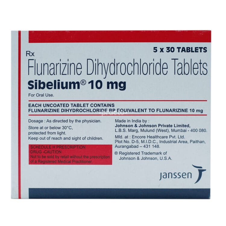 Buy Sibelium Tablets for Migraine Prevention | MedsBase
