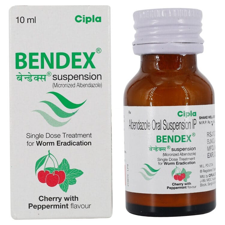 Buy Bendex Suspension for Parasitic Worm Treatment | MedsBase
