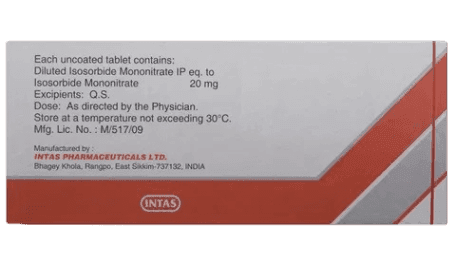 Buy Monit for Effective Angina Relief | MedsBase