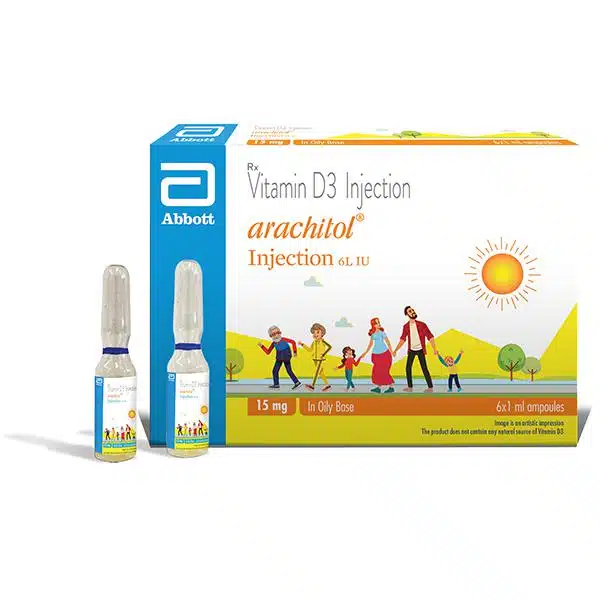 Buy Arachitol 6L Injection for Vitamin D Deficiency | MedsBase