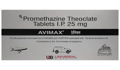 Buy Avimax for Allergy Relief & Motion Sickness | MedsBase