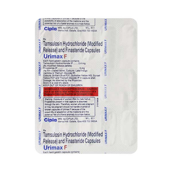 Buy Urimax F for Benign Prostatic Hyperplasia Relief | MedsBase