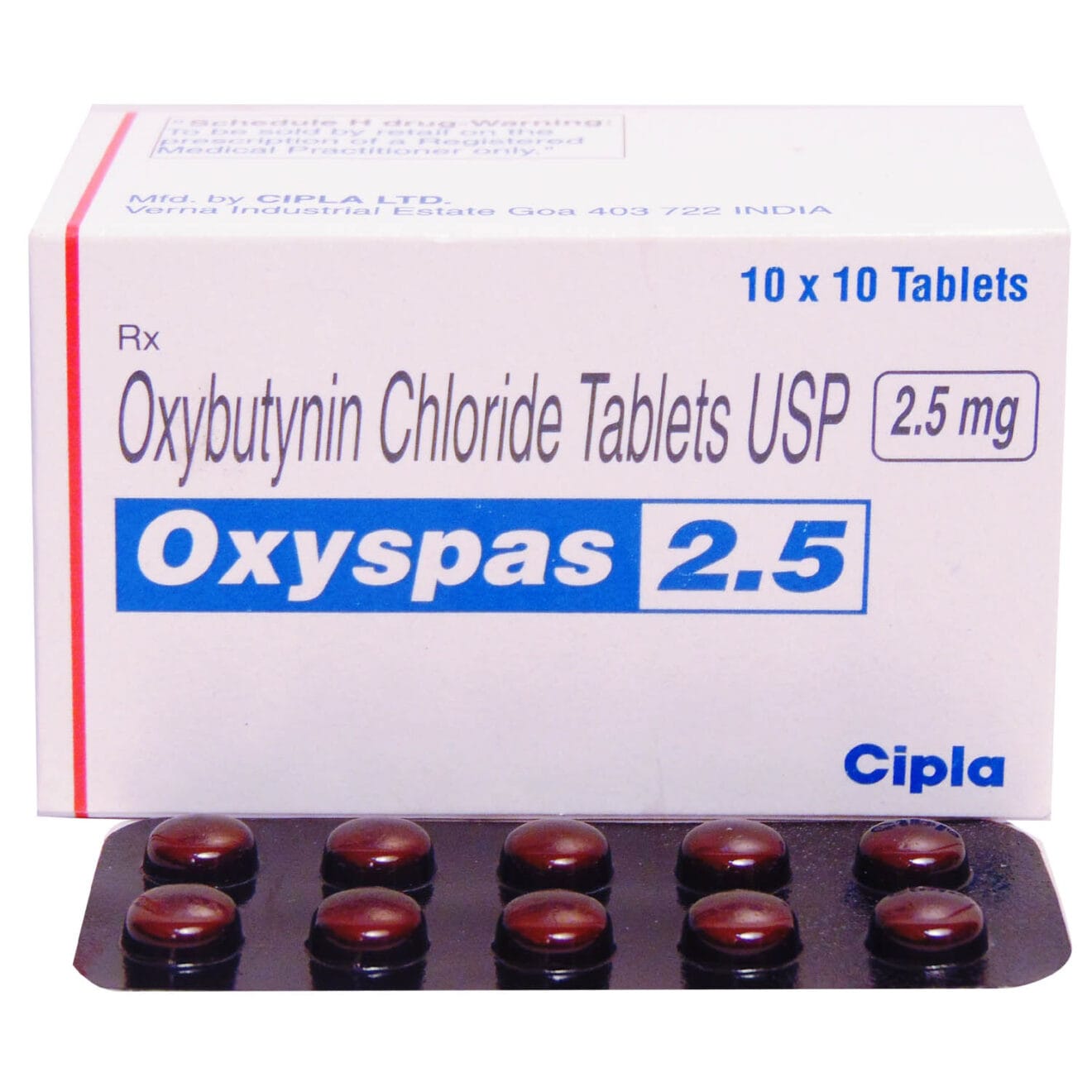 Buy Oxyspas for Overactive Bladder & Urinary Incontinence | MedsBase