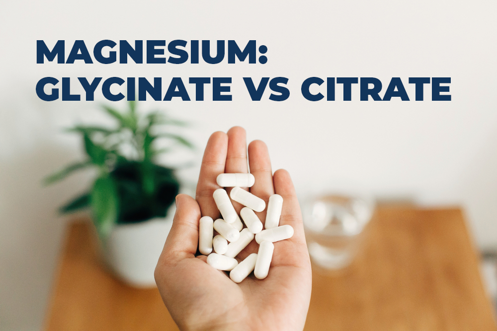 Magnesium Glycinate vs. Citrate: What's the Difference? Magnesium Glycinate vs. Citrate: What's the Difference?